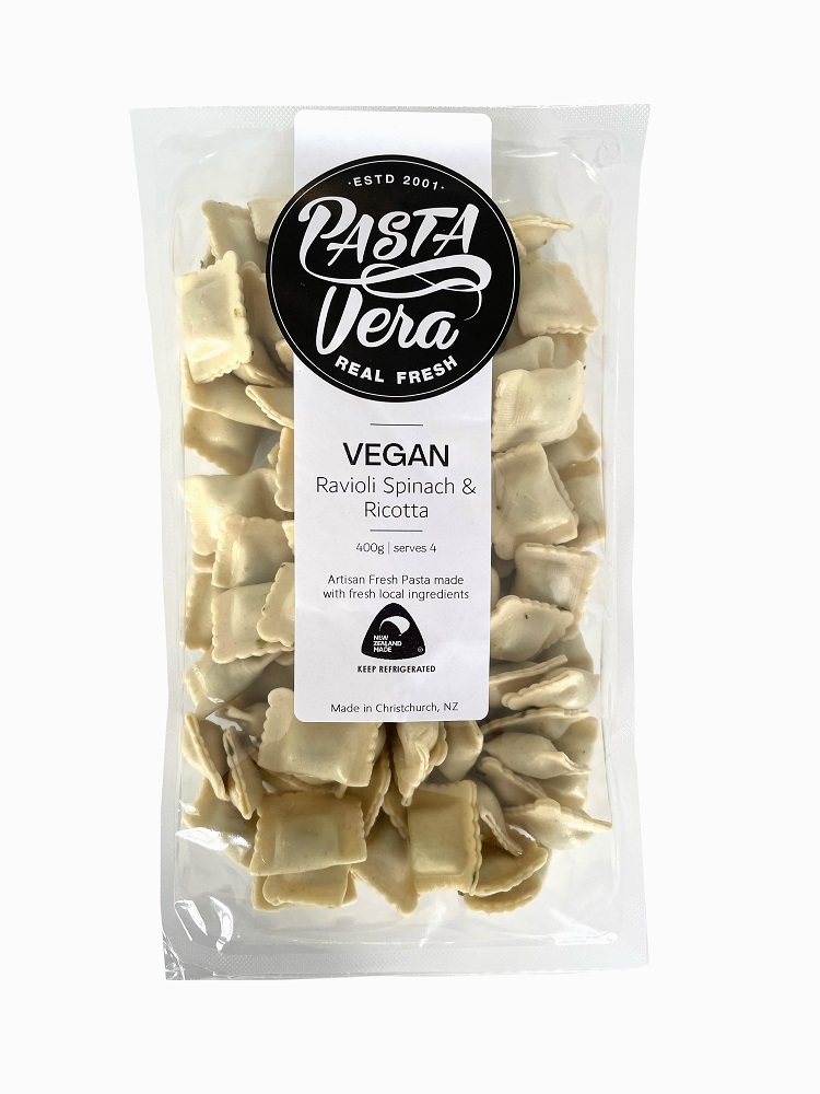 Vegan Ravioli - Spinach and Ricotta - Pasta Vera